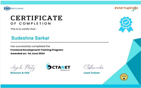 Miss Sudeshna Sarkar On Linkedin Octanet Frontend Webdevelopment