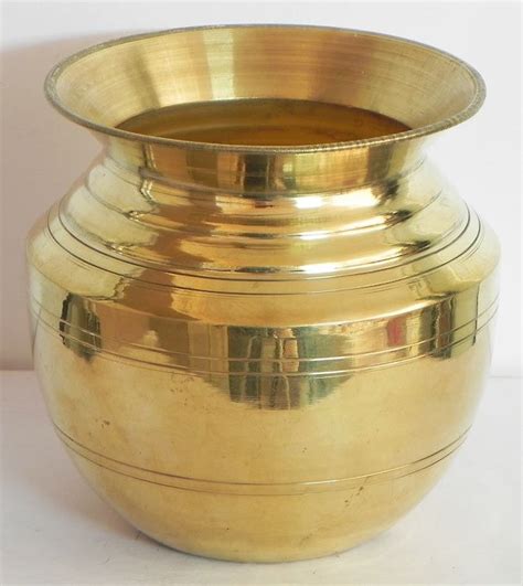 Brass Kalash For Holy Water