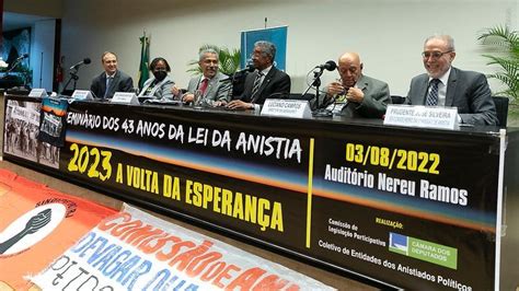 Denúncias Em Seminário Sobre Os 43 Anos Da Lei Da Anistia Abraspet