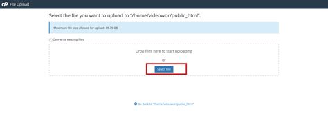 How To Upload A File Using Cpanels File Manager