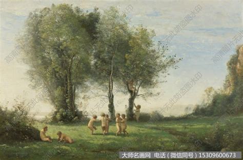 柯罗 油画作品16 高清图片下载 大师名画网