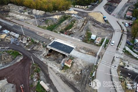 Dąbrowa Górnicza budowa tunelu nowych dróg rond i peronów kolejowych
