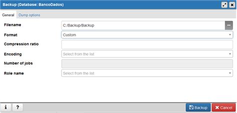Como Realizar Backup De Uma Base De Dados Postgresql Através Do Pgadmin