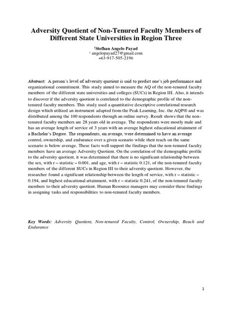 Abstract Template Payad Pdf