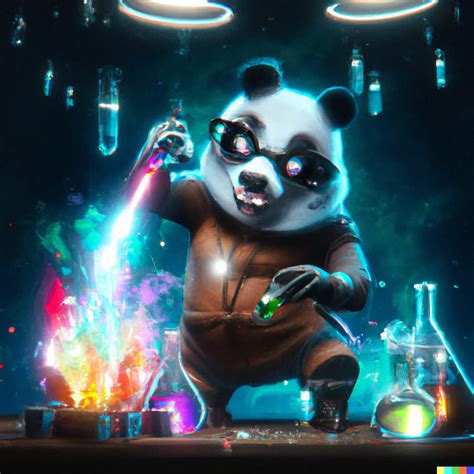 Panda Mad Scientist By Mariloup12 On Deviantart