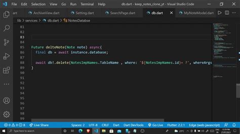 How To Delete Data From Database In Flutter Sqflite Youtube