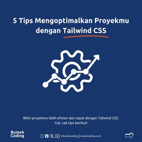 Rumah Coding On Linkedin Kunjungi Dokumentasi Tailwind Css Dan Jadikan