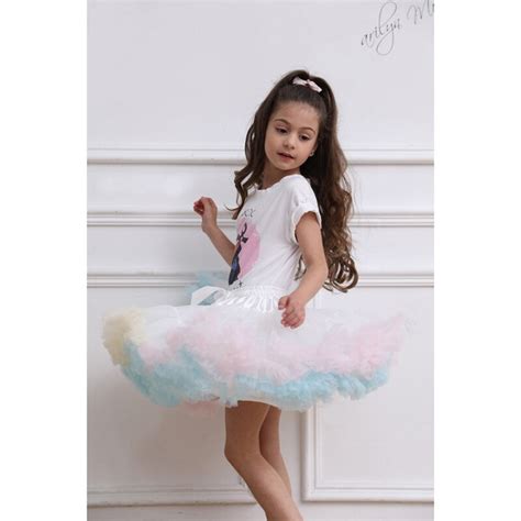 Super Puffy Girl Petticoat Short Mini Tulle Unders Grandado