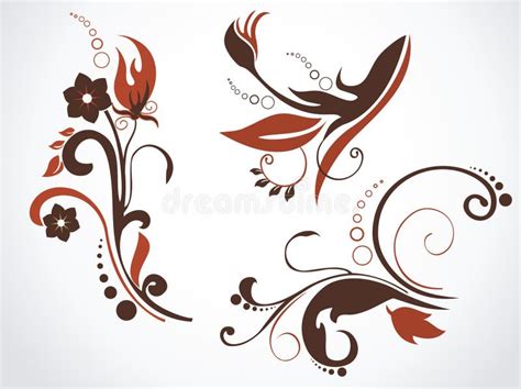 Floral Patterns Stock Vector Illustration Of Curve Border 28623185