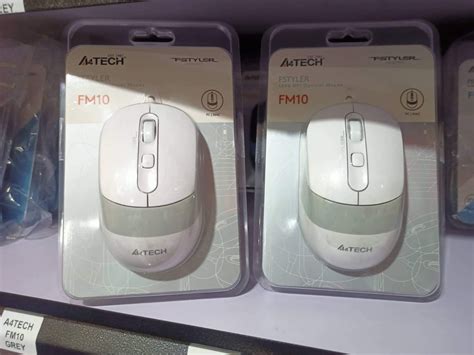 A4tech Fstyler Fm10 Wired Mouse Usb White Computers And Tech Parts