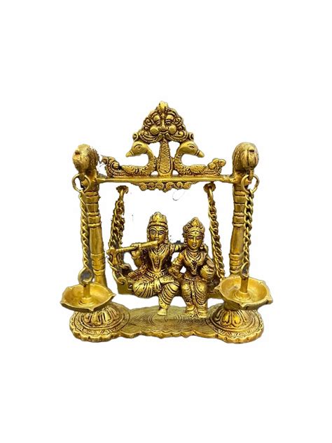 Brass Radha Krishna Statue At ₹ 2400piece Brass Radha Krishna Idol