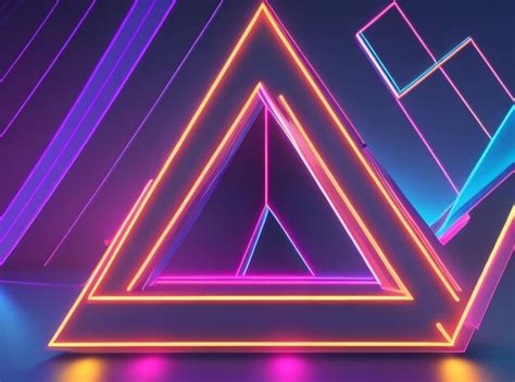 Premium Ai Image 3d Abstract Minimal Background Glowing Fusion