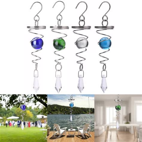 CHARMANTES D CORATIONS DE Jardin Boule De Cristal Vents Carillons Pour