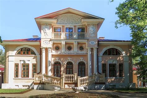 The Old Russian Aristocratic Manor House Editorial Photo Image Of