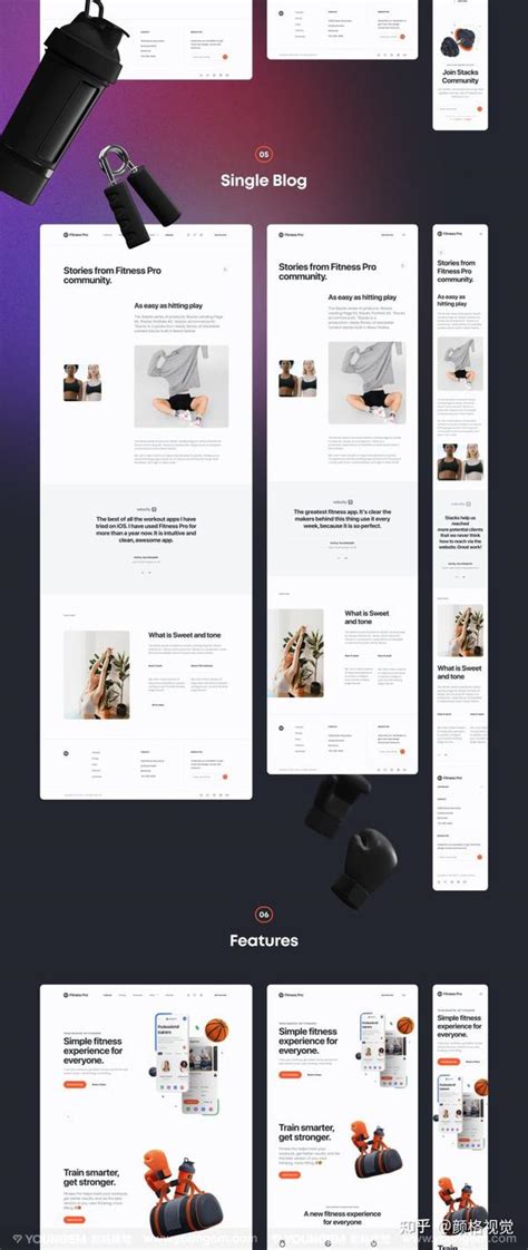 UI 上优秀的app界面 网页ui设计模板案例欣赏 知乎