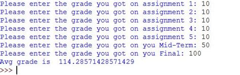 Find Average Of List 2 Inputs Python Stack Overflow