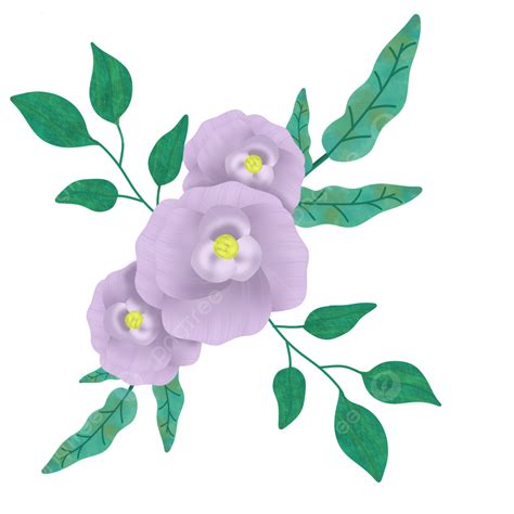 보라색 장미 꽃 장미 보라색 꽃 꽃 장식 Png 일러스트 및 Psd 이미지 무료 다운로드 Pngtree