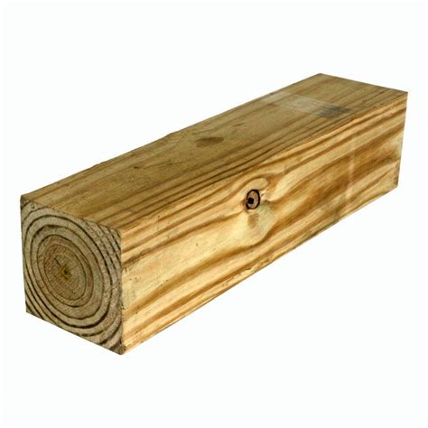 6 In X 6 In X 16 Ft 2 Pressure Treated Ground Contact Southern Line