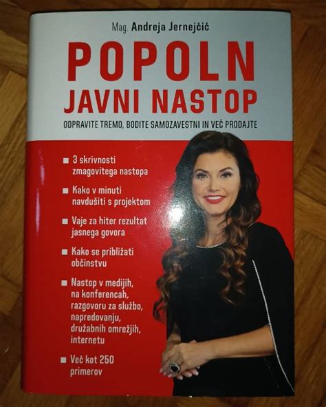 Popoln Javni Nastop Mag Andreja Jernejčič