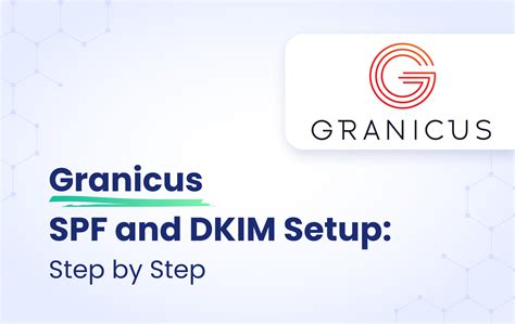 Granicus SPF And DKIM Configuration EasyDMARC