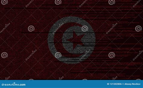 Source Code And Flag Of Tunisia Tunisian Digital Technology Or