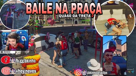 Bkinho CLIPS BAILE NA PRAÇA A FAMÍLIA GTA RP CIDADE HYPE YouTube
