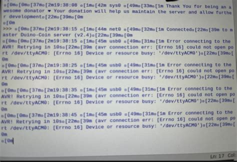setting up avr from rasberry pi · revoxhere duino coin · discussion