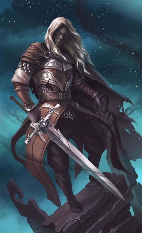 Drow Ranger Dark Elf Dungeons And Dragons Characters Character