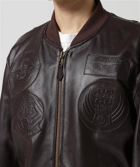 Avirex（アヴィレックス）の「leather Type Ma 1 Topgun レザー タイプ Ma 1 トップガン Avirex