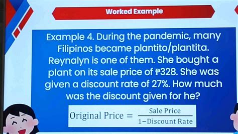 Worked Example Example 4 During The Pandemic StudyX