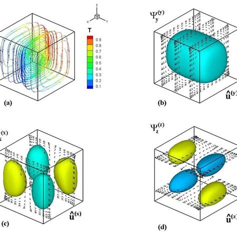 Visualization Of A Three Dimensional Flow At Ra10 3 A Two Flow