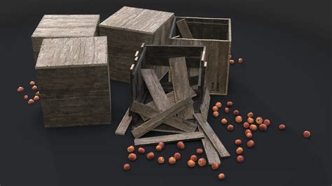 Apple Wooden Crates Flippednormals