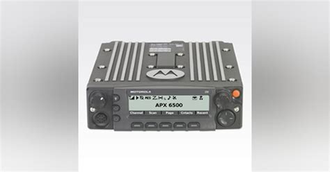 Apx 6500 Mobile Radio Officer
