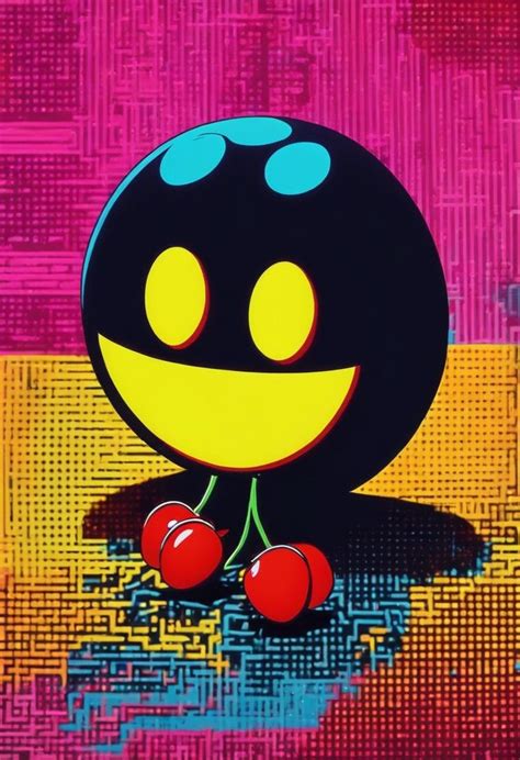 Pac Man And Cherry Pacman Man Save