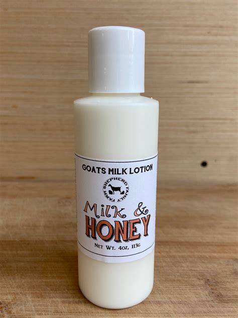 Milk And Honey Goat Milk Lotion 4oz Etsy