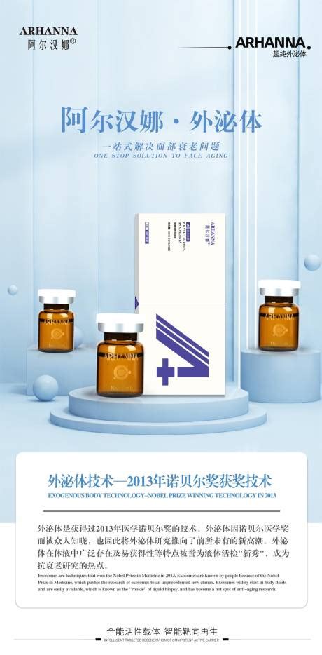 医美外泌体功能海报psd广告设计素材海报模板免费下载 享设计