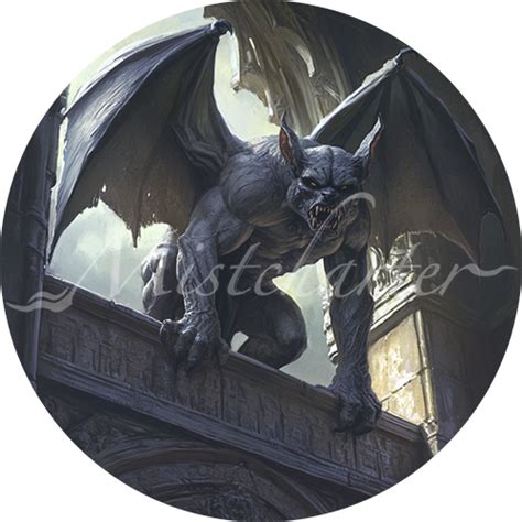 Gargoyle Game Tokens For Vtt And Ttrpg Mistcharter Maps