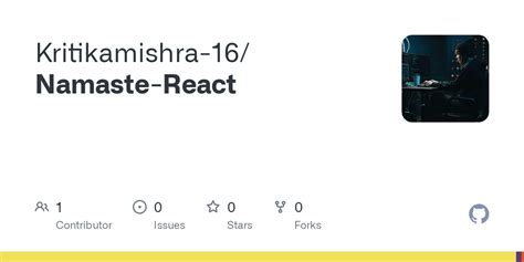 Github Kritikamishra 16namaste React