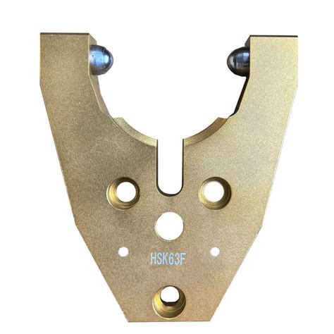 High Load Hsk63f Tool Holder By Aluminium Alloy 1 Piece