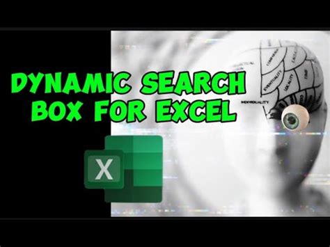 How To Create Excel Dynamic Search Box Tagalog Tutorials YouTube