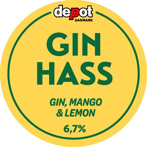 Gin Hass Cocktail 12 L Fustage 67 Depot Lollandfalster
