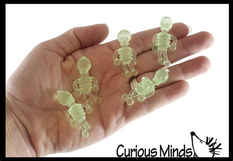 Sticky Tumbling Skeletons Glow In The Dark Stretchy Skeleton Fid Curious Minds Busy Bags