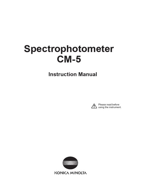 Cm 5 Instruction Eng1 Pdf Usb Alternating Current