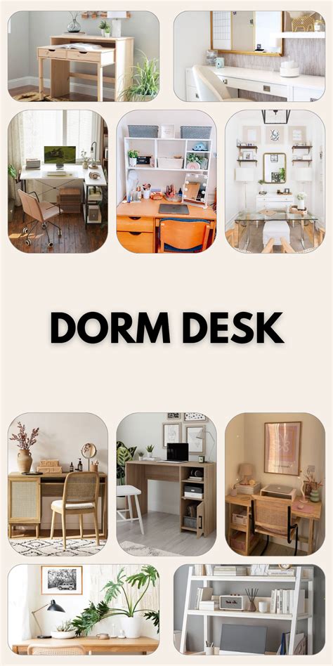 Dorm Desk Designs Maximize Style And Space In College Rooms