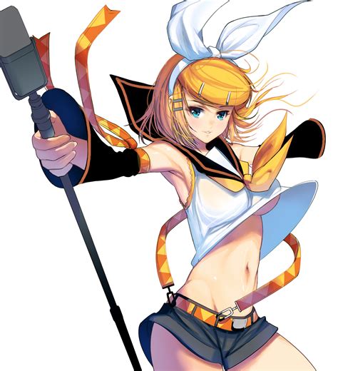 Kagamine Rin Vocaloid Drawn By Masao Danbooru