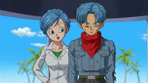 Bulma And Trunks Vegeta Y Bulma Dragon Ball Dragones