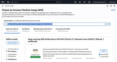 Deep Learning Graphical Desktop On Amazon Linux 2023 Al2023 With Aws