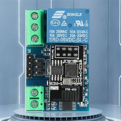 Jinnoda Wifi Relay Module 5v 12v Esp8266 Wifi Control Relay Board For