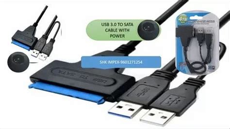 Black Usb Sata Cable At Best Price In Ahmedabad Id