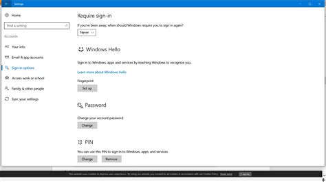 Windows Hello Fingerprint Not Allowing Setup Windows Forums